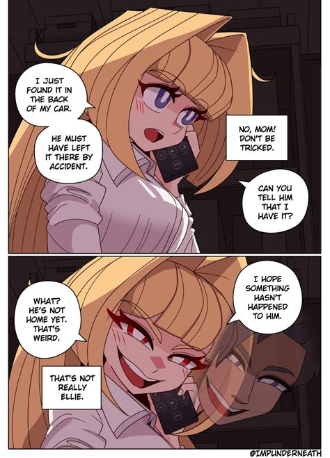 Rule 34 Blonde Hair Color Comic Disguise Ellie Impunderneath
