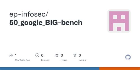 GitHub Ep Infosec 50 Google BIG Bench