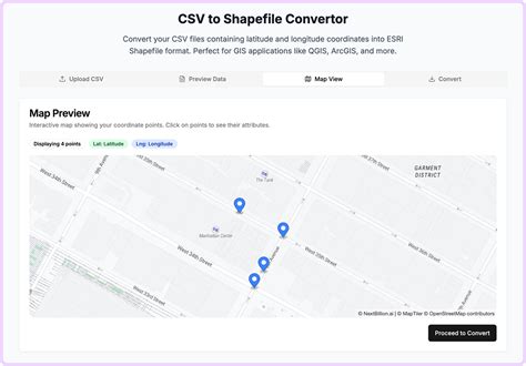 Free Csv To Shapefile Converter Tool