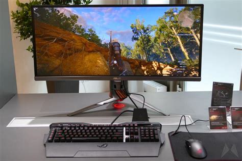 Asus Rog Swift Pg348q Curved 34 Zoll Ultrawide Monitor Mit 100 Hz Und Ips