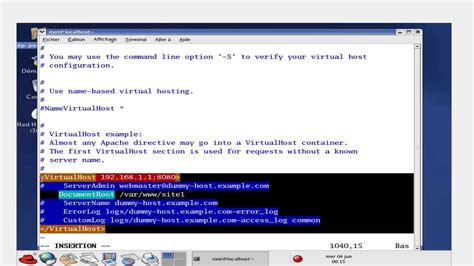 installation et configuration apache sous redhat - YouTube