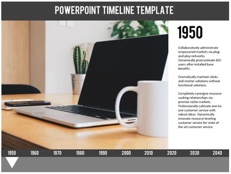 PowerPoint Template Interactive Timeline
