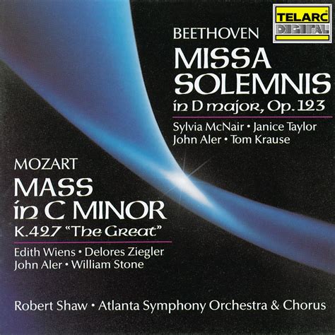 ‎beethoven Missa Solemnis In D Major Op 123 Mozart Mass In C