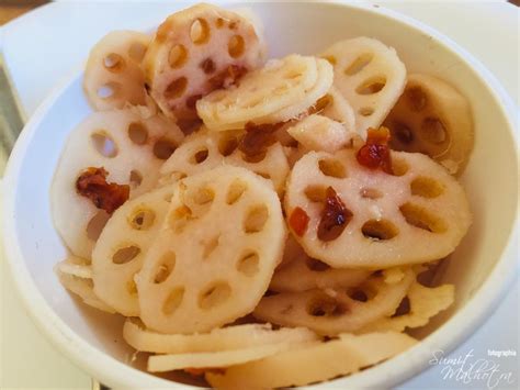 Lotus Root Pickle Recipe Easy Lotus Stem Pickle Recipe