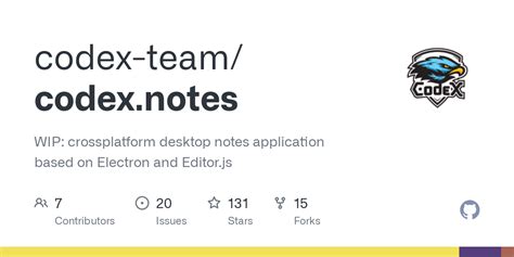 github codex team codex notes wip crossplatform desktop notes