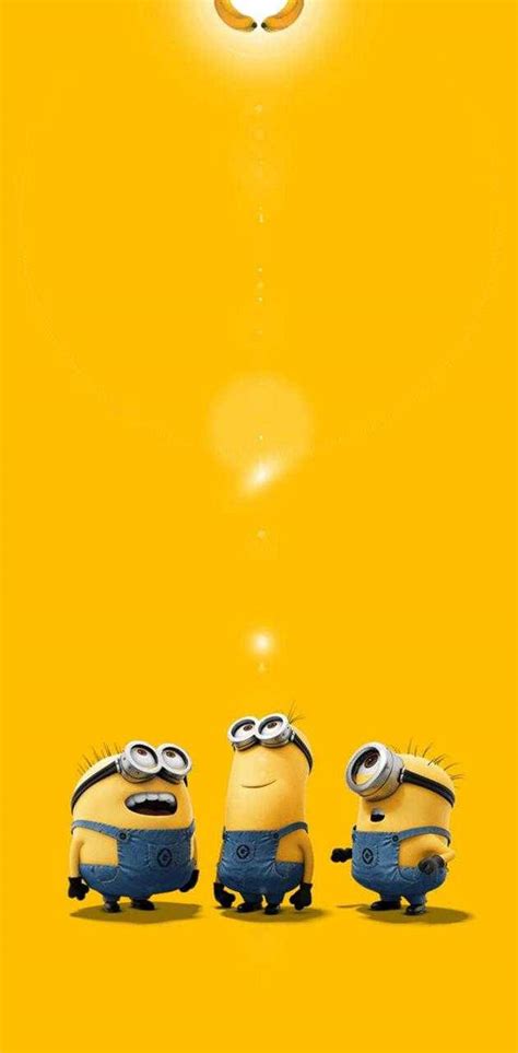 Download Minion Phone Bananas Wallpaper