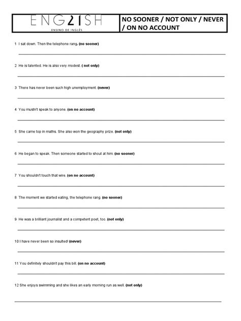 Worksheet Inversions Pdf