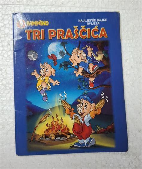 Mala Knjižica Slikovnica Tri Praščića