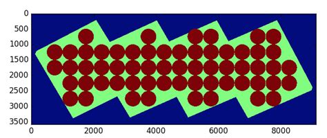 Python Covering Irregular Region With Circles Stack Overflow