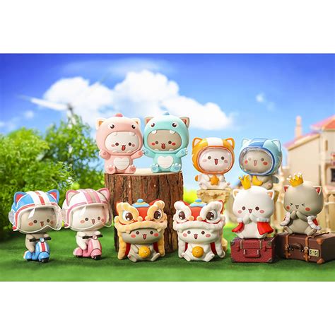 Mitao Cat Accompanied By Love Series 3 Blind Box Vinyl Figure Case Of 8
