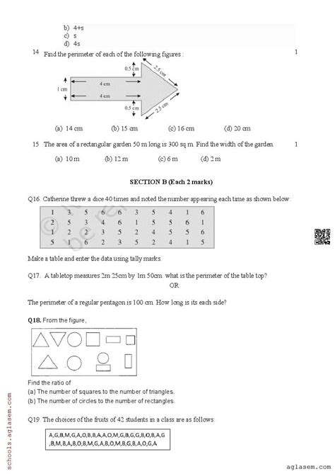 Class 6 Maths Question Paper 2024 Pdf Download 6th Annual Exam Maths Question Paper Aglasem