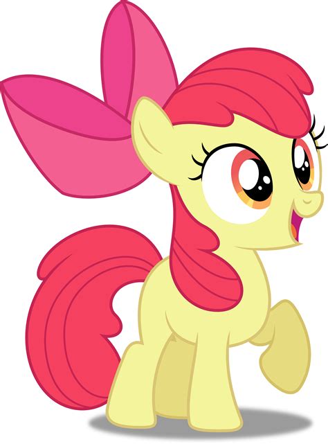 Apple Bloom By Dashiesparkle Mlp Apple Bloom Clipart Full Size