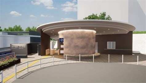 神戸電鉄の大池駅、17日から上りで新駅舎 駅前広場は来年3月完成 神戸経済ニュース