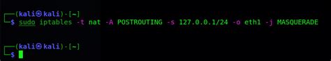 Using Masquerading With Iptables For Network Address Translation Nat