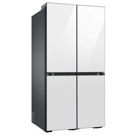 מקרר ‏מקפיא תחתון Samsung Rf90a9015wh ‏938 ‏ליטר סמסונג צבע זכוכית לבנה