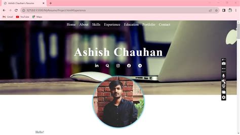 Html Css Portfolio Webdevelopment Passionproject Codsoft