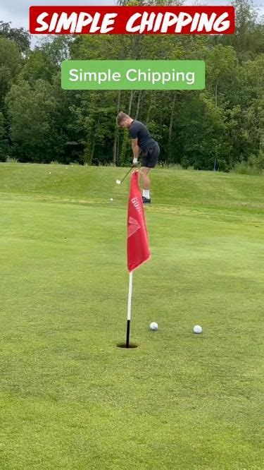 Simple Chipping Golf Drills Golf Tips Golf Grip