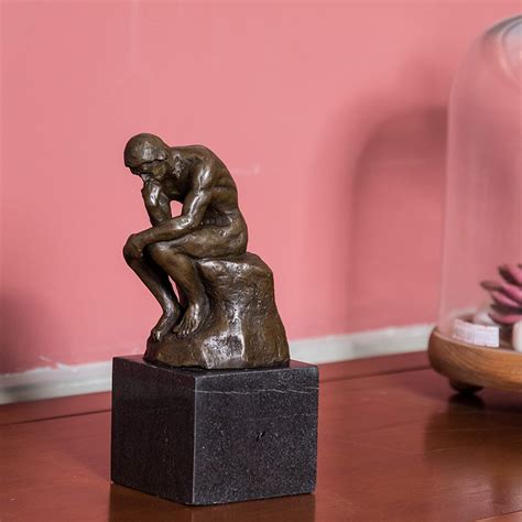 Product Of The Week The Thinker Bronze Sculpture