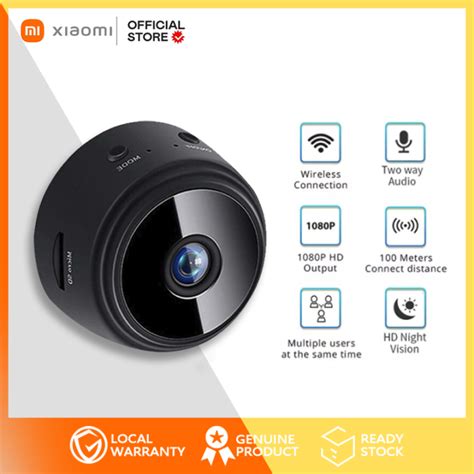 Xiaomi P Hd Mini Portable Cctv Camera Wireless Home Surveillance Wifi Ip Security Camera