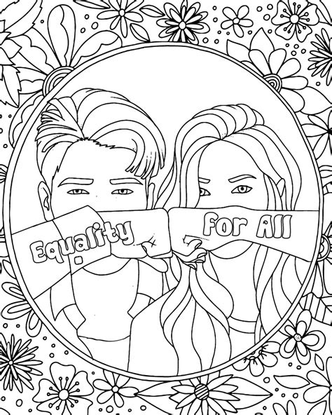 Pride Coloring Page