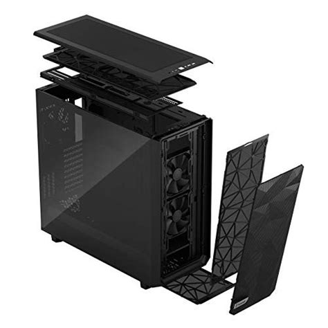 Nzxt H510 Flow White Vs Fractal Design Meshify 2 Xl Black Fd C Mes2x 02
