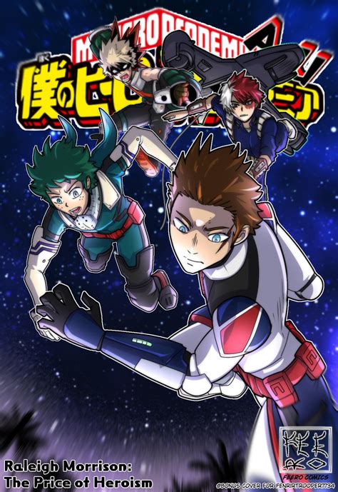 Bnha Oc Commish Raleigh Morrison Cover Art 3 By Feerocomics On Deviantart