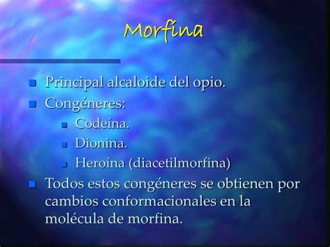 PPT Opiáceos y sus antagonistas PowerPoint Presentation ID 4624965