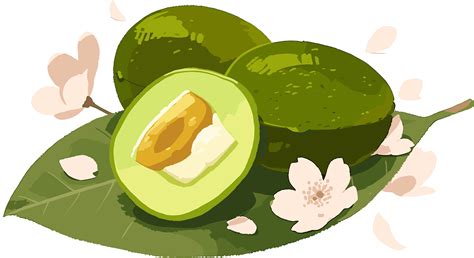 青团高清质量插画