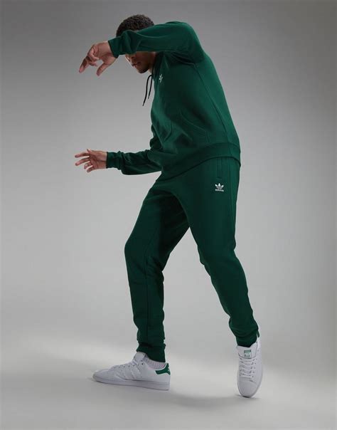 Green Adidas Originals Trefoil Essential Joggers Jd Sports Ireland