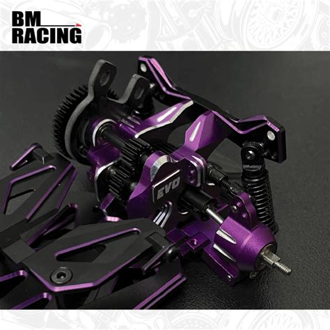 New Bm Racing 124 Bmr X Evo Rwd Rc Drift Chassis Kit Bmr X Evo