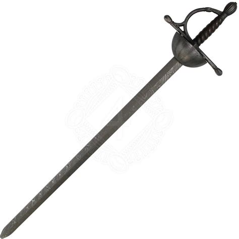 Larp Rapier Argent Chalice 110cm Silver Cup Hilt Safe Foam Sword