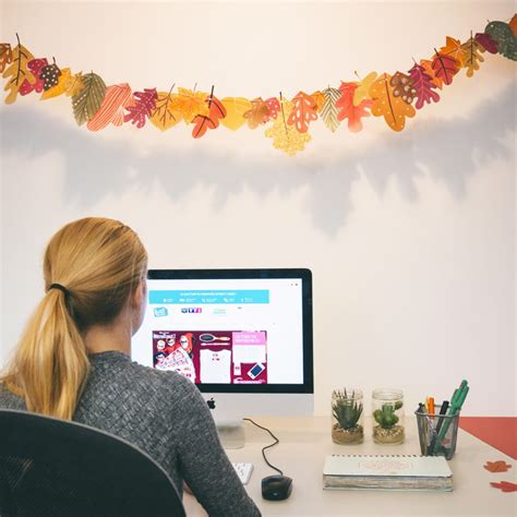 DIY Guirlande De Feuilles Dautomne Le Blog De Ludilabel
