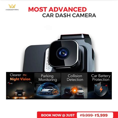 2 5k Dash Camera For Car With Night Vision