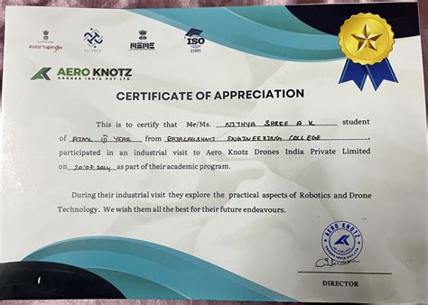 Industrialvisit Aeroknotz Drones Iotrobots Techinnovation