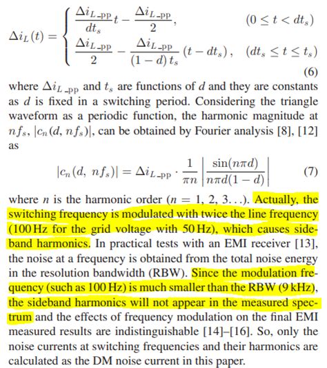 Emc How Does This Modulation Cause Sidebands Electrical