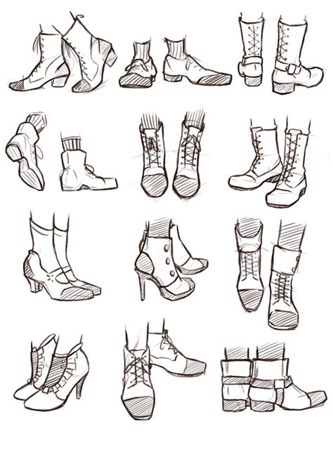 The Best 21 Boot Drawing Reference Bitchywasuyx