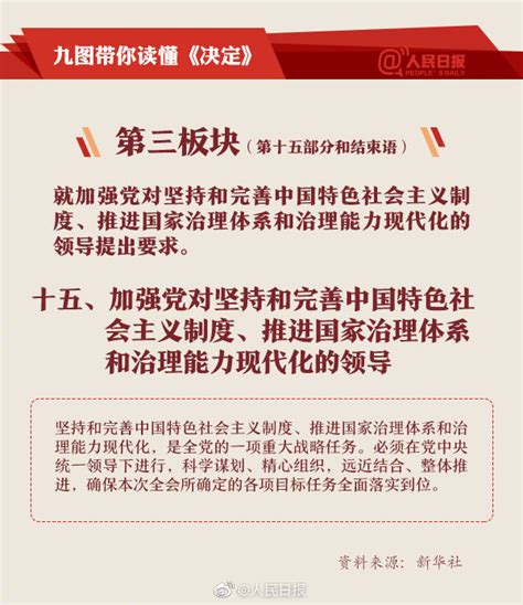 全是知识点！九图带你读懂十九届四中全会决定 天山网 新疆新闻门户