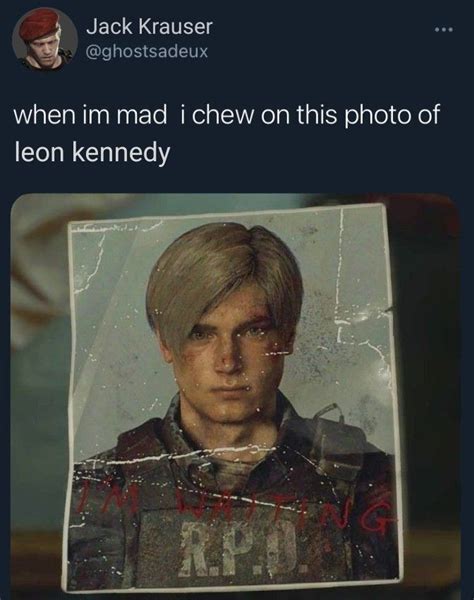 Pin By Ely Draw On Leon Kennedy Resident Evil Funny Resident Evil