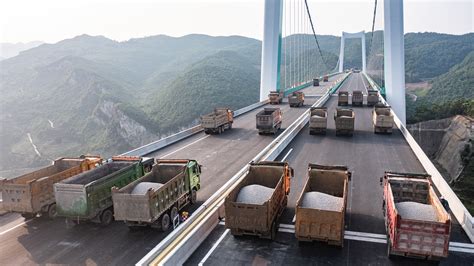 金烽乌江大桥进行静态荷载试验凤凰网