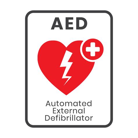 Automated External Defibrillator Sign For Apps Or Websites 7796585 Vector Art At Vecteezy