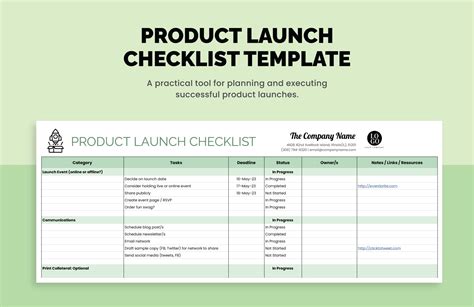 Notion Template Launch Checklist Vrogue Co