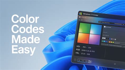 Windows 11 Gets A New Color Picker Tool Identify Hex Rgb And Hsl