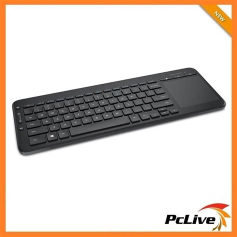 Microsoft Wireless All In One Media Keyboard Multi Touch Trackpad Volume Control PCLIVE Computer