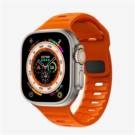 Orange Sport Strap For Apple Watch Strap Laboratory Australia