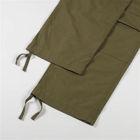 Carhartt Wip Regular Cargo Pant Highland Rinsed Columbia Ripstop