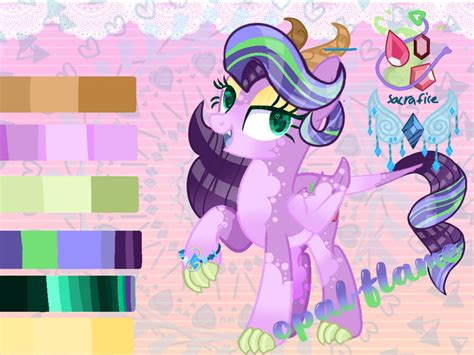 Mlp Next Gen Opal Flame Old By Hoovesy Scales On Deviantart