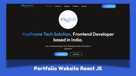 How to Build a Personal Portfolio Website Using React.js