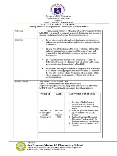 Acr Project Liza Pdf Libraries Learning
