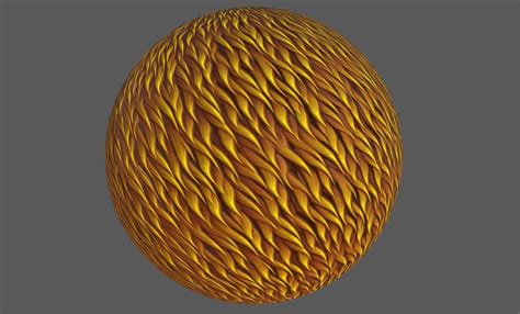 3d model 10 stylized procedural fur vr ar low poly cgtrader