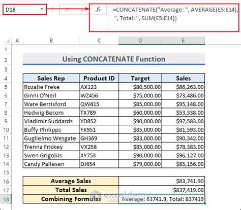 How To Combine Two Formulas In Excel 3 Ways ExcelDemy